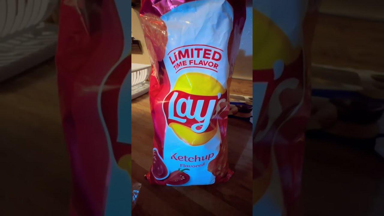 Lays Finally Has Ketchup Chips In the USA 🇺🇸 #shorts #lays #ketchup ...