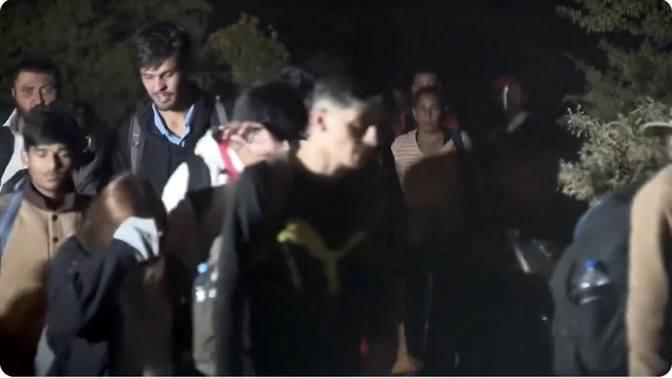 Large Group of Military-Aged Male Migrants Cross Border into California ...