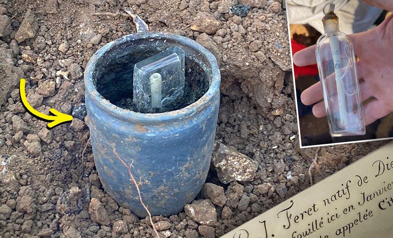 200-Year-Old Time Capsule Discovered With a Message in a Bottle—Here’s ...