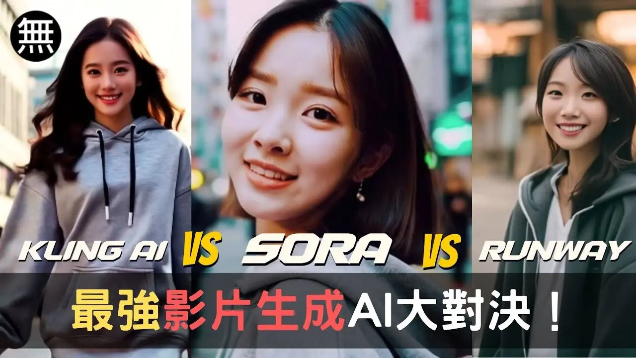 SORA vs Runway vs 可靈AI 全網最強影片生成神器大對決! | 無遠弗屆教學教室 | Gan Jing World