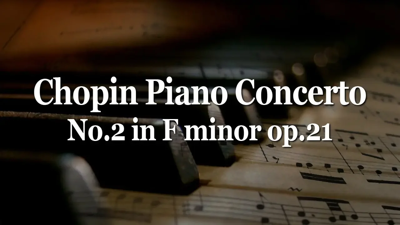 Chopin Piano Concerto No 2 In F Minor Op 21 London Symphony Orchestra