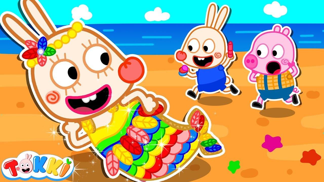 Wow, Lilly Turned into a Mermaid - 😭... | Tokki Channel | Gan Jing World